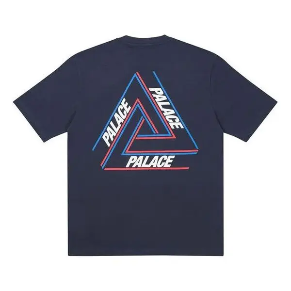 PALACE Triferg Printed Short Sleeve T-shirt - Blue