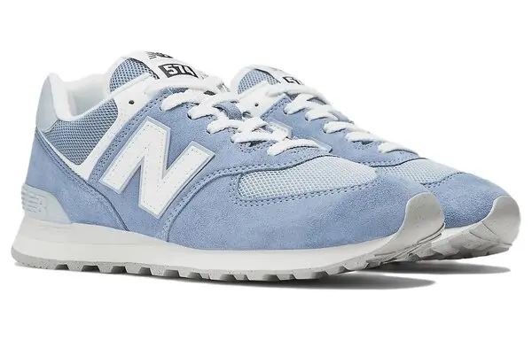 NEW BALANCE 574 Athletic Sneakers - Blue/white