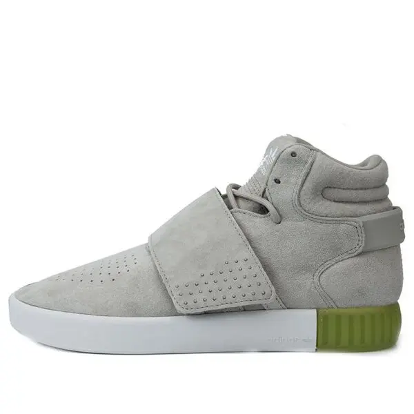 Adidas Tubular Invader Strap Sneakers - Grey/volt