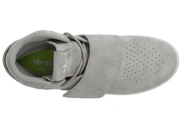 Adidas Tubular Invader Strap Sneakers - Grey/volt