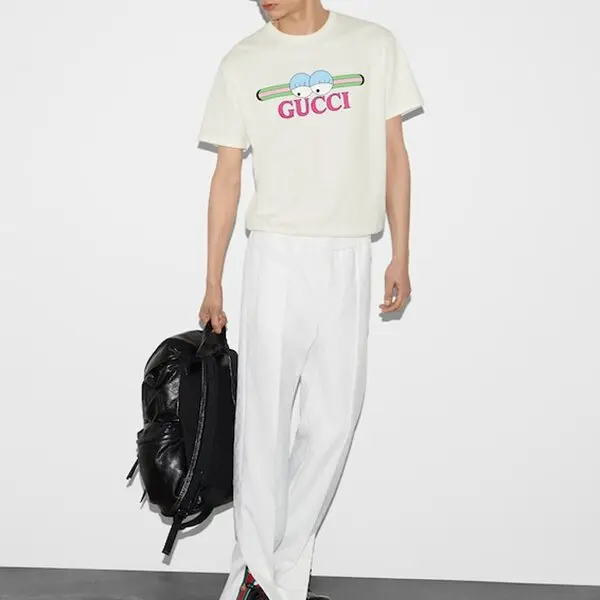 Gucci Cotton Jersey T-shirt With Print