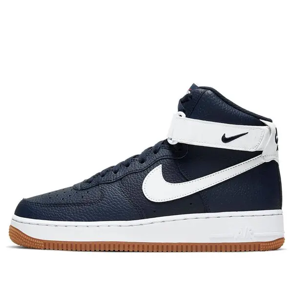 Nike Force 1 High Top Sneakers - Blue