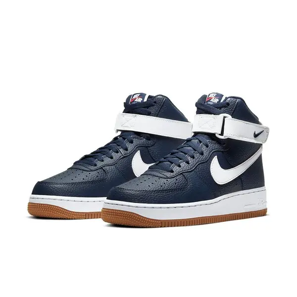 Nike Force 1 High Top Sneakers - Blue
