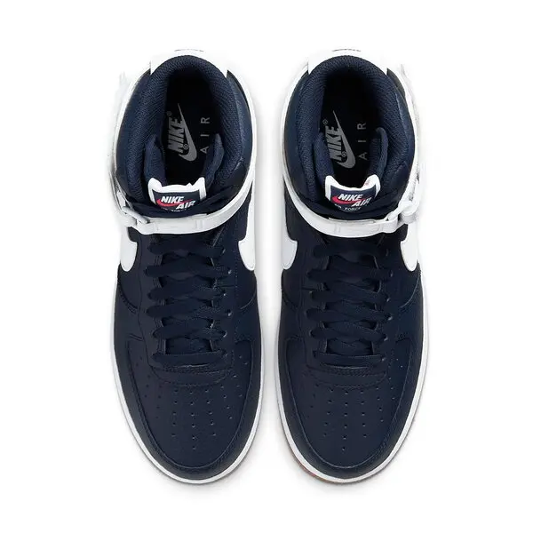 Nike Force 1 High Top Sneakers - Blue