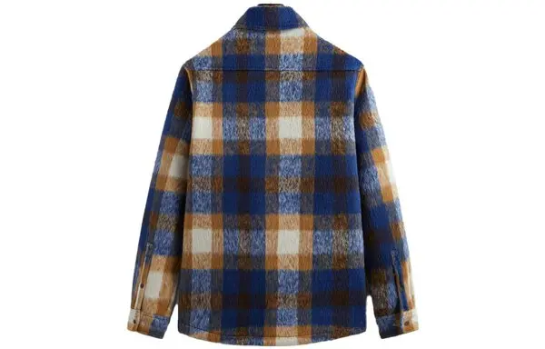 Kith Check Sheridan Shirt Jacket - Blue