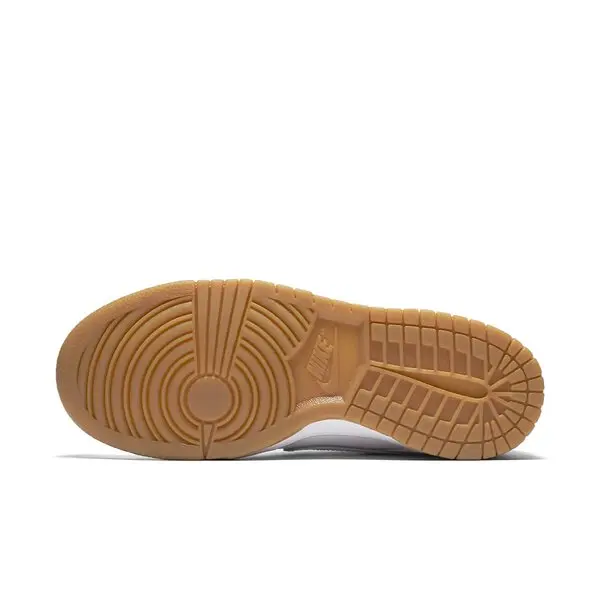 Nike Dunk Low "white Gum" Sneakers
