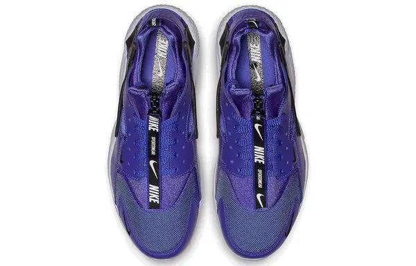 Nike Huarache Zip Sneakers - Black/purple