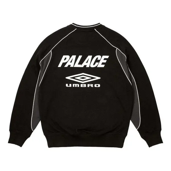 PALACE X Umbro Crewneck Sweatshirt - Black