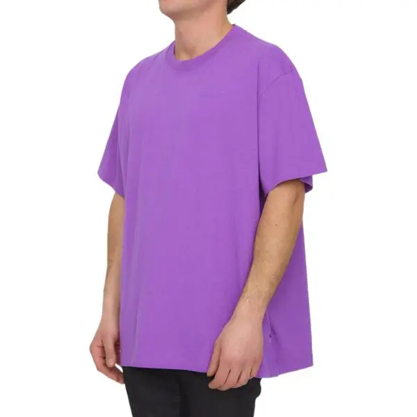 Off-White Diag Tab Over Short-sleeve Tee - Orchid