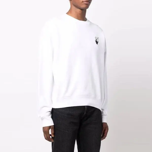 Off-White Logo Arrow Pattern Pullover