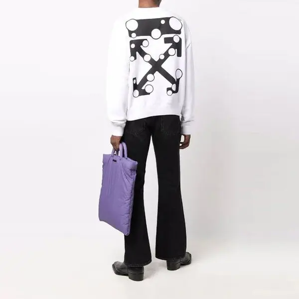 Off-White Logo Arrow Pattern Pullover