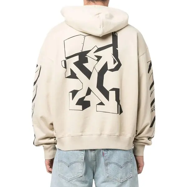 Off-White Ss22 Stripe Arrow Hoodie