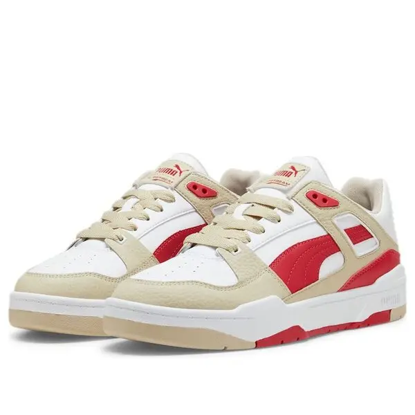 PUMA Slipstream Leather Sneakers - White/putty