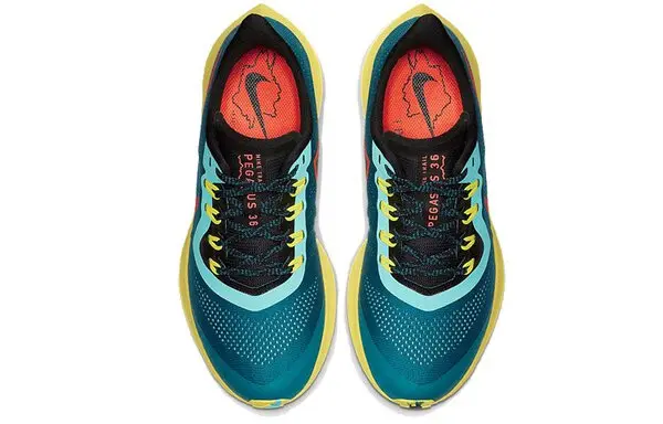 Nike Zoom Pegasus 36 Trail Running Shoes - Black