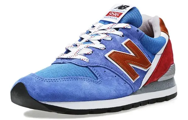 NEW BALANCE M996 'national Parks' Sneakers - Bluered