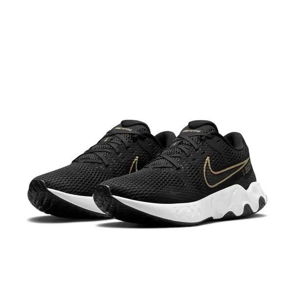 Nike Renew Ride 2 Sneakers - Black/gold