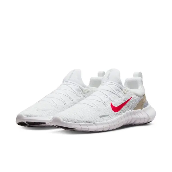 Nike Free Rn 5.0 Sneakers - White/red