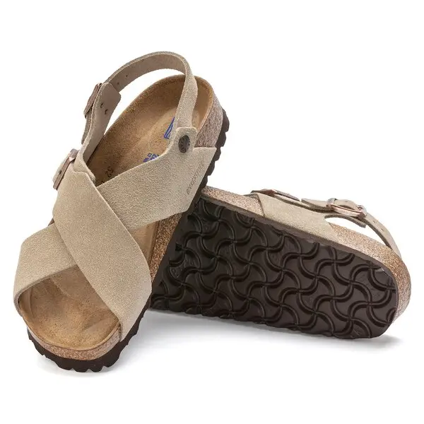BIRKENSTOCK Tulum Suede Leather Sandals