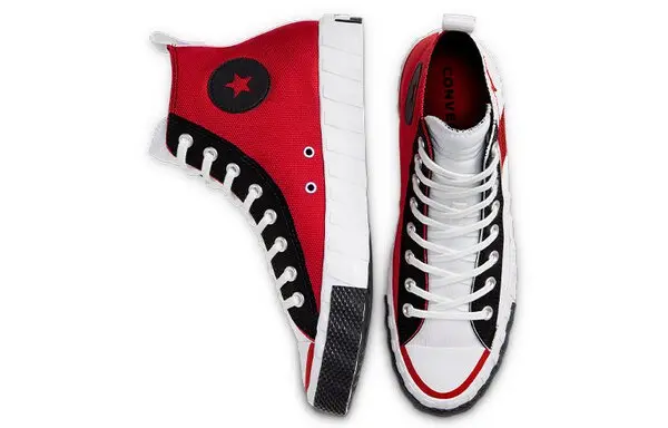CONVERSE Unt1tl3d High Top Sneakers - Red/black