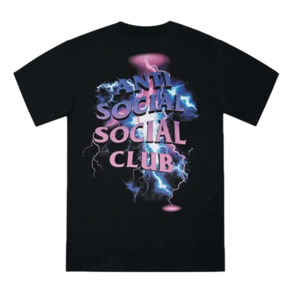 ANTI SOCIAL SOCIAL CLUB Bolt From The Blue T-shirt - Black