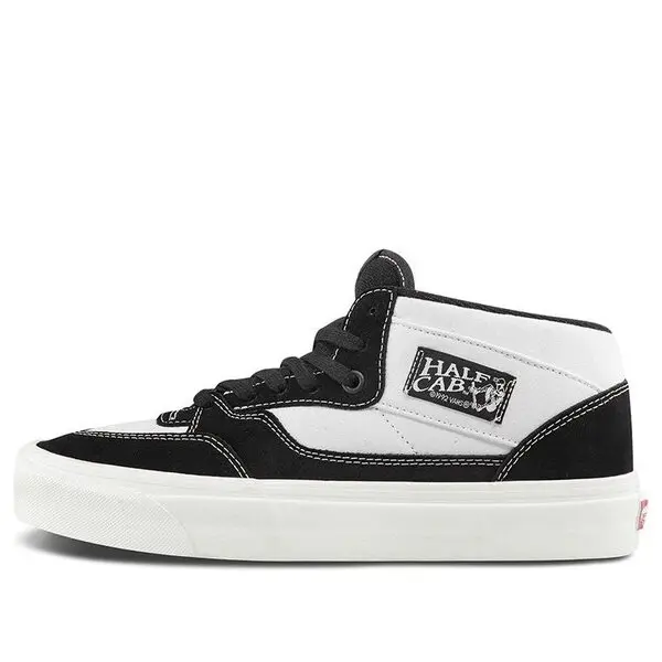 VANS Style 33 Mid Top Casual Skate Shoes - Black/white