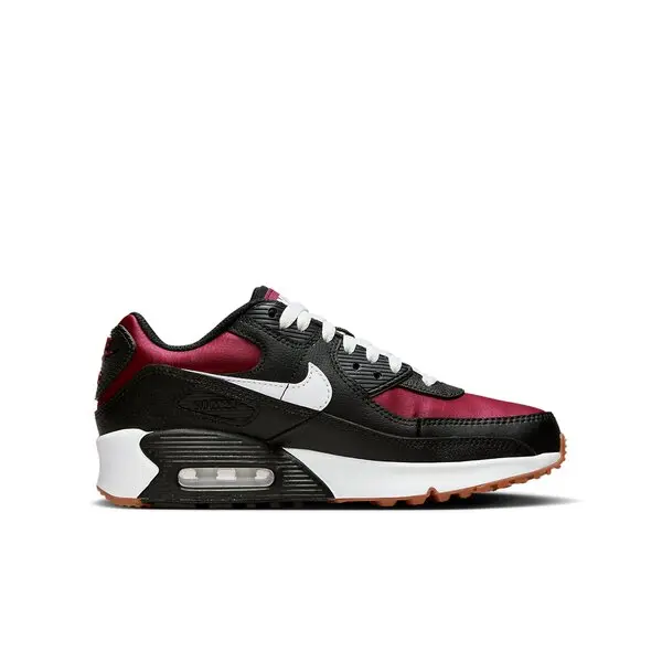 Nike Max 90 Leather Sneakers - Black/red