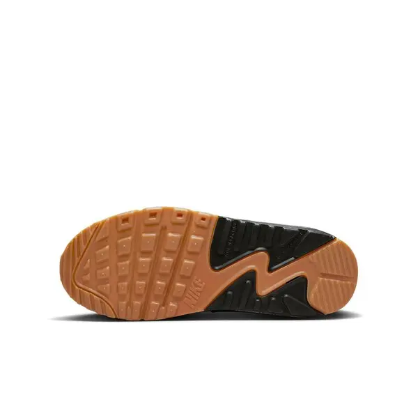 Nike Max 90 Leather Sneakers - Black/red