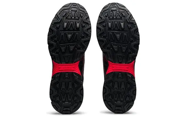 Asics Gel-venture Athletic Sneakers - Black/red