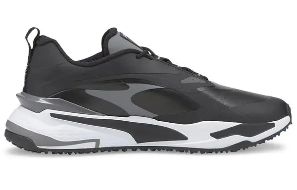 PUMA Gs-fast Golf Shoes - Black/gray/white