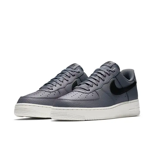 Nike Force 1 Low '07 'light Carbon' Sneakers - Grey