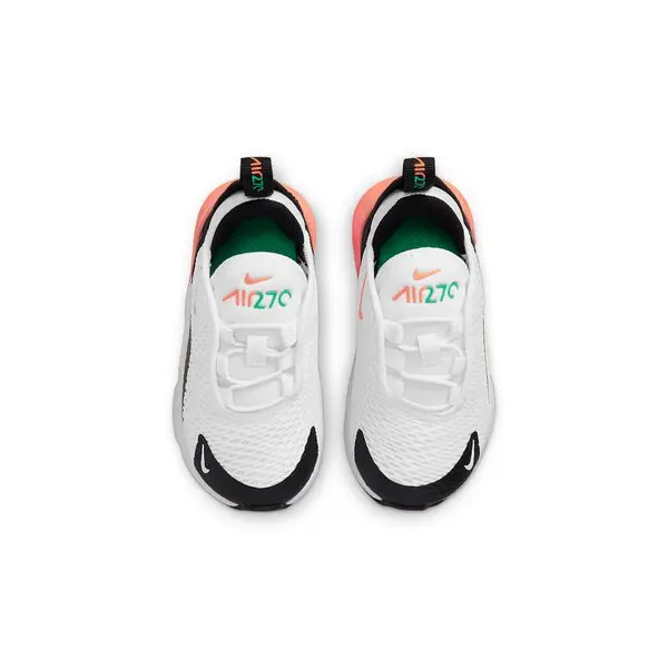 Nike Max 270 Sneakers - White/black/orange