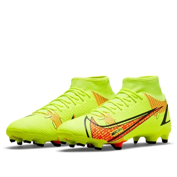 Nike Mercurial Superfly 8 Academy Mg 'motivation Pack' High Top Football Boots - Yellow