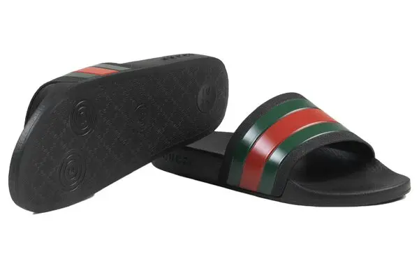 Gucci Pursuit '72 Rubber Slide - Black