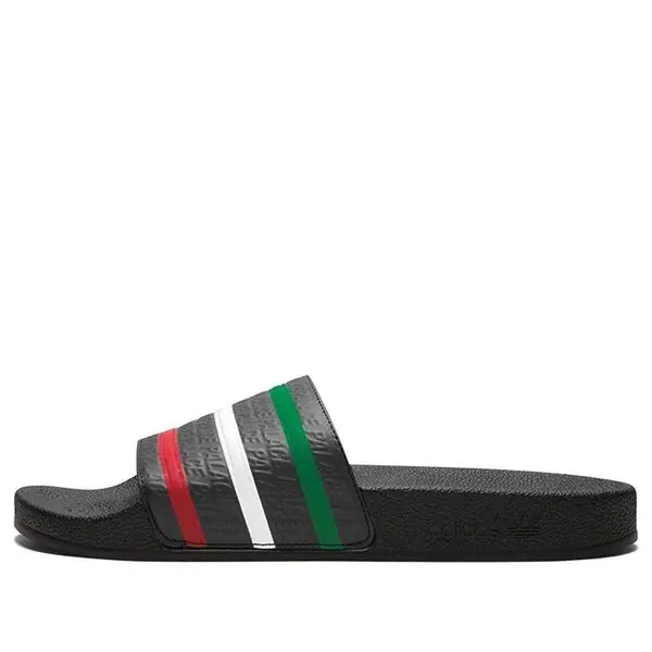 Adidas Palace X Adilette Slides - Black