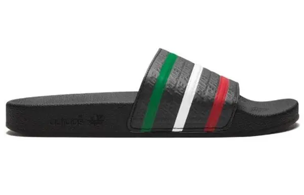 Adidas Palace X Adilette Slides - Black