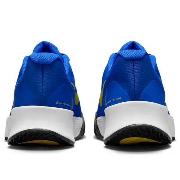 Nike Court Vapor Lite 3 Clay Tennis Sneakers - Racer Blue/white/black