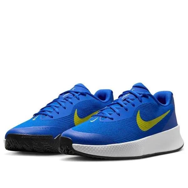 Nike Court Vapor Lite 3 Clay Tennis Sneakers - Racer Blue/white/black