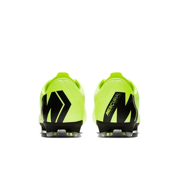Nike Vapor 12 Pro Fg Soccer Cleats - Volt/black