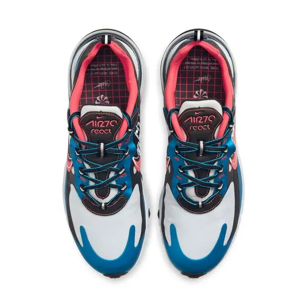 Nike Max 270 React "time Capsule" Sneakers - Blue/white