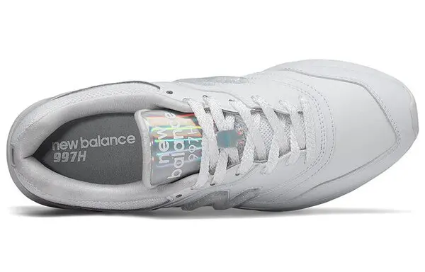 NEW BALANCE 997h Silver Sneakers - White