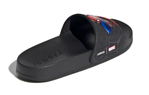 Adidas X Marvel Adilette Shower Slide J "spider-man