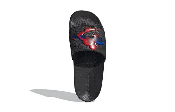 Adidas X Marvel Adilette Shower Slide J "spider-man
