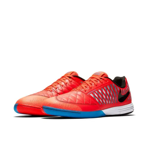 Nike Lunar Gato Ii Ic Indoor Court Sneakers - Red/blue/white