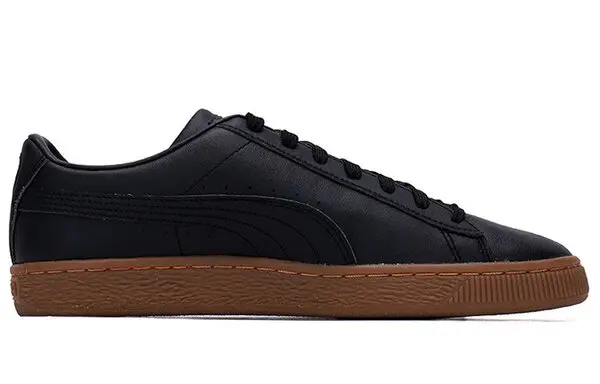 PUMA Basket 21 Lace-up Sneakers - Black-