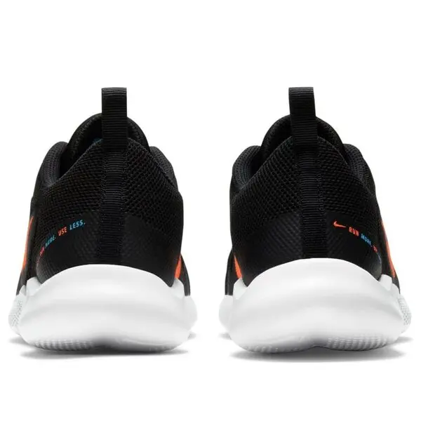Nike Flex Experience Run 'black Total Orange' Sneakers - Black/orange