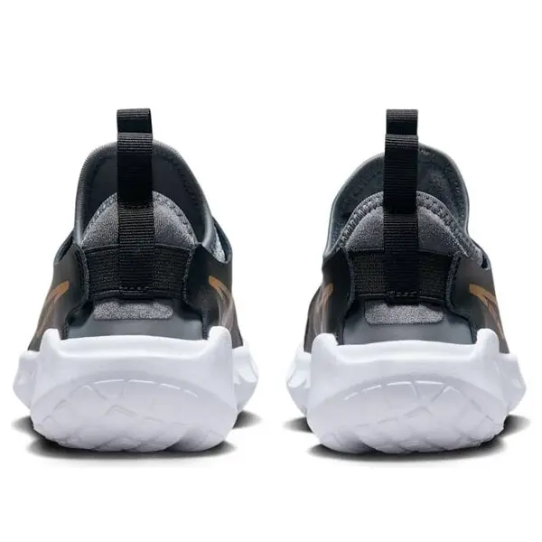 Nike Flex Runner 2 Metallic Gold Athletic Sneakers