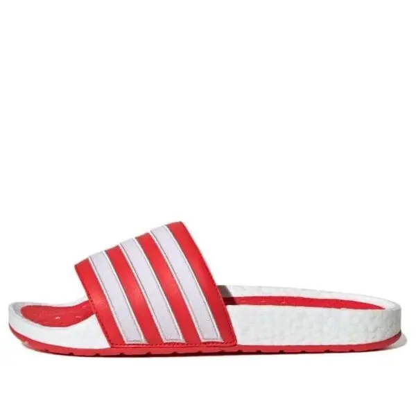 Adidas Adilette Boost Slide - Cloud White/grey One/red