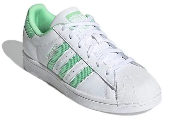 Adidas Superstar 'white Glory Mint