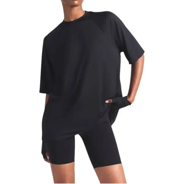 Nike X Skims Airy Oversized T-shirt - Obsidian