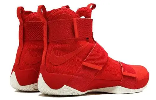 Nike Lebron Soldier 10 Sfg Lux High-top Sneakers - Red